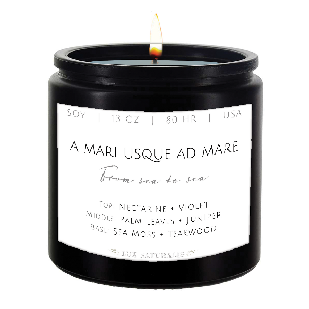 Amari 13-Ounce Scented Soy Candle – CandidCandle.com