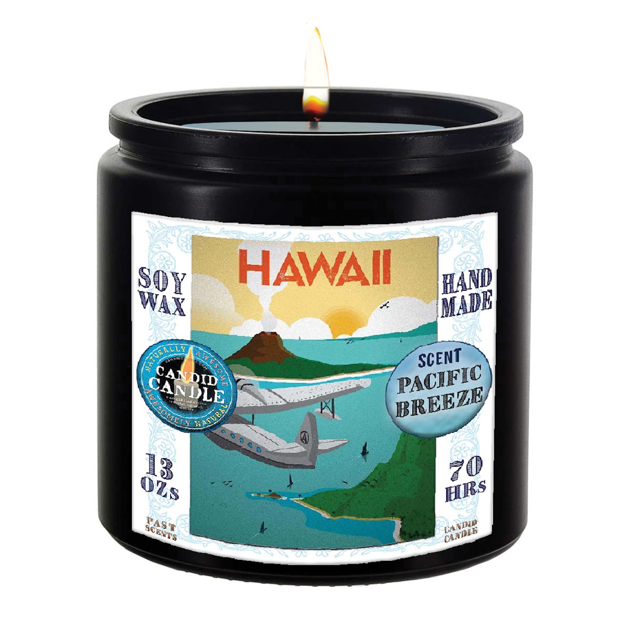 Hawaii Pacific Breeze 13-Ounce Scented Soy Candle – CandidCandle.com